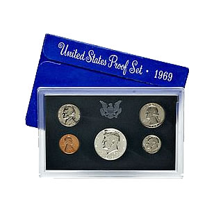 1969 Proof Set | Golden Eagle Coins