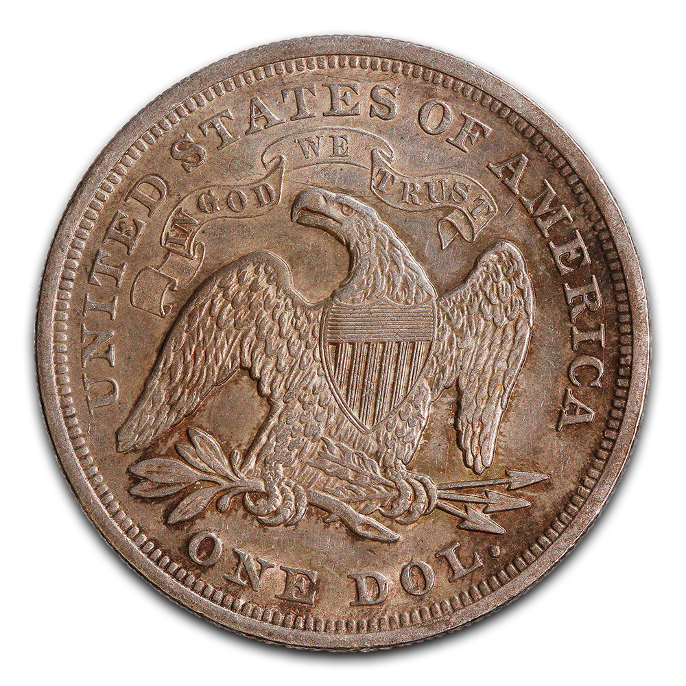 Seated Liberty Dollar 1869 AU B | Golden Eagle Coins