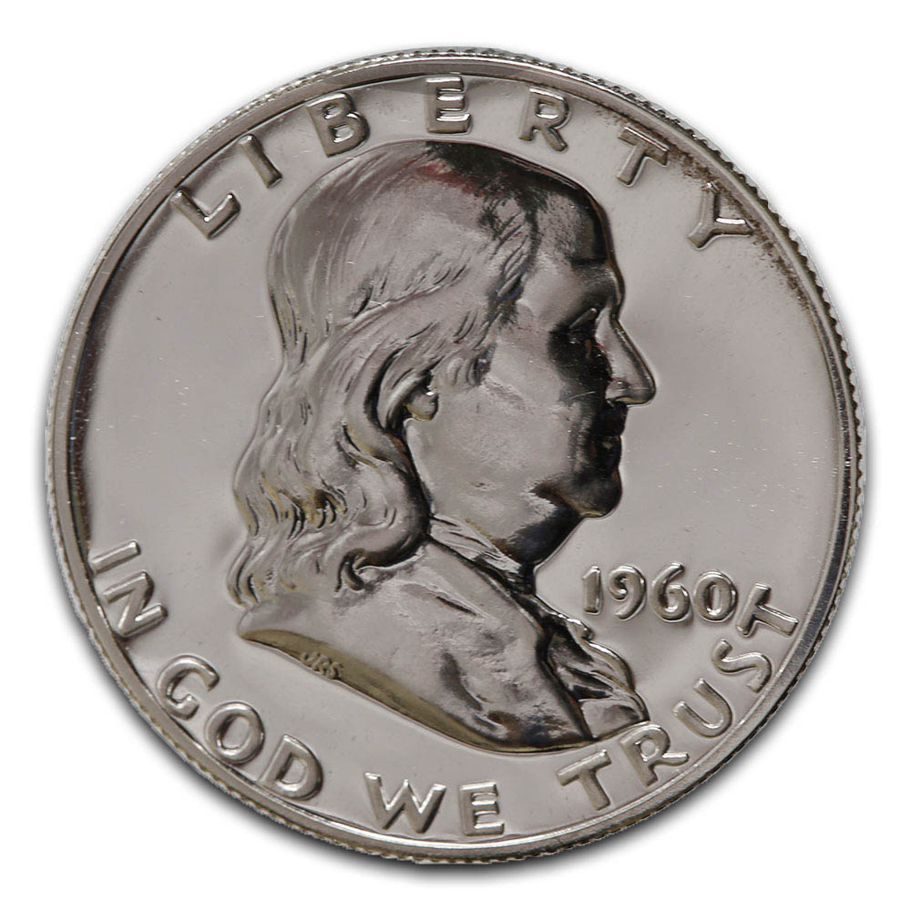 Proof Franklin Half Dollar 1960 | Golden Eagle Coins