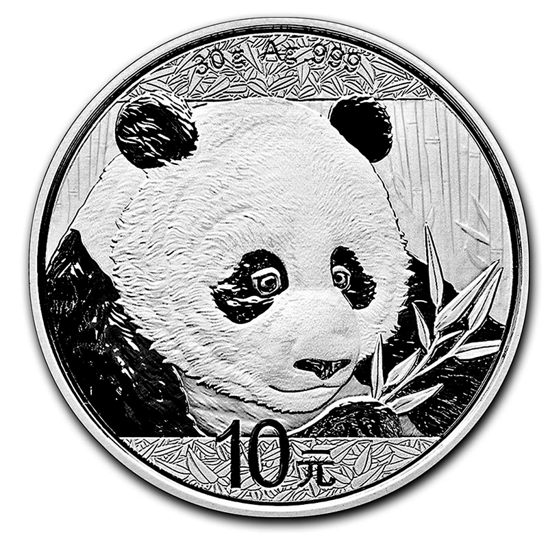 2018 Chinese Silver Panda 30 Gram | Golden Eagle Coins