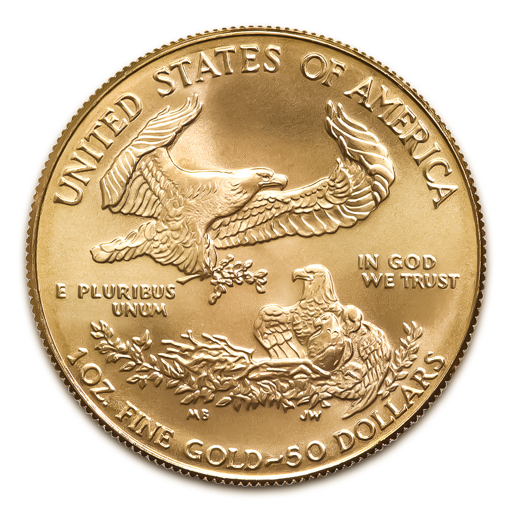 1987 American Gold Eagle 1 Oz Uncirculated Golden Eagle Coins